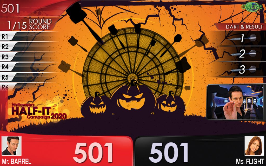 Halloween HALF-IT Campaign 2020 | 新聞 | DARTSLIVE 台灣 | DARTSLIVE