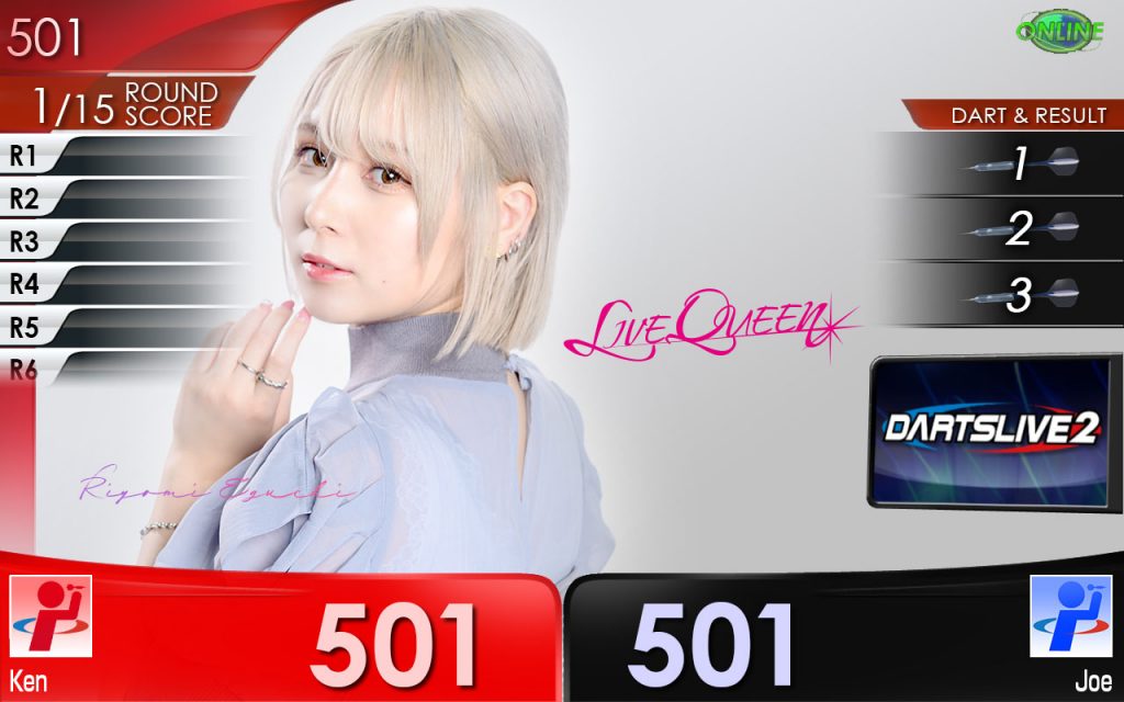 ライブクイーンのテーマをCoinストアで限定販売！ | ニュース | ダーツライブ 日本 | DARTSLIVE