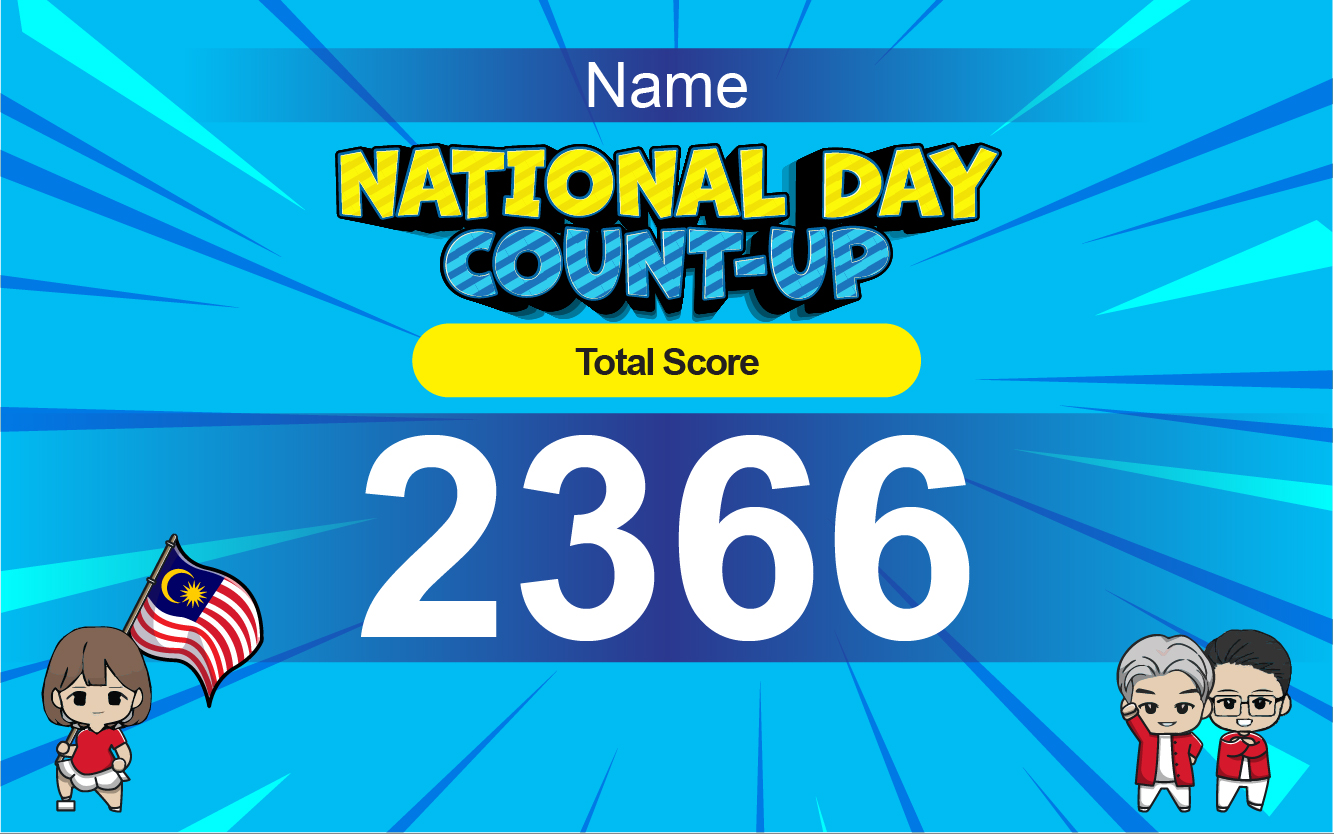 Raise your flag for NATIONAL DAY COUNT-UP! | News | DARTSLIVE Malaysia ...