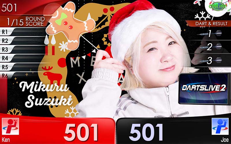 [Limited Time Only] New DARTSLIVE PLAYER THEMES “MERRY XMAS” On Sale Starting Today! | News ...